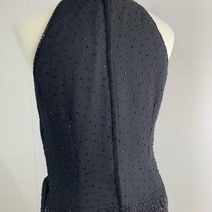 J Kara | Dresses | J Kara New York 6 Long Formal Beaded Dress Black ...
